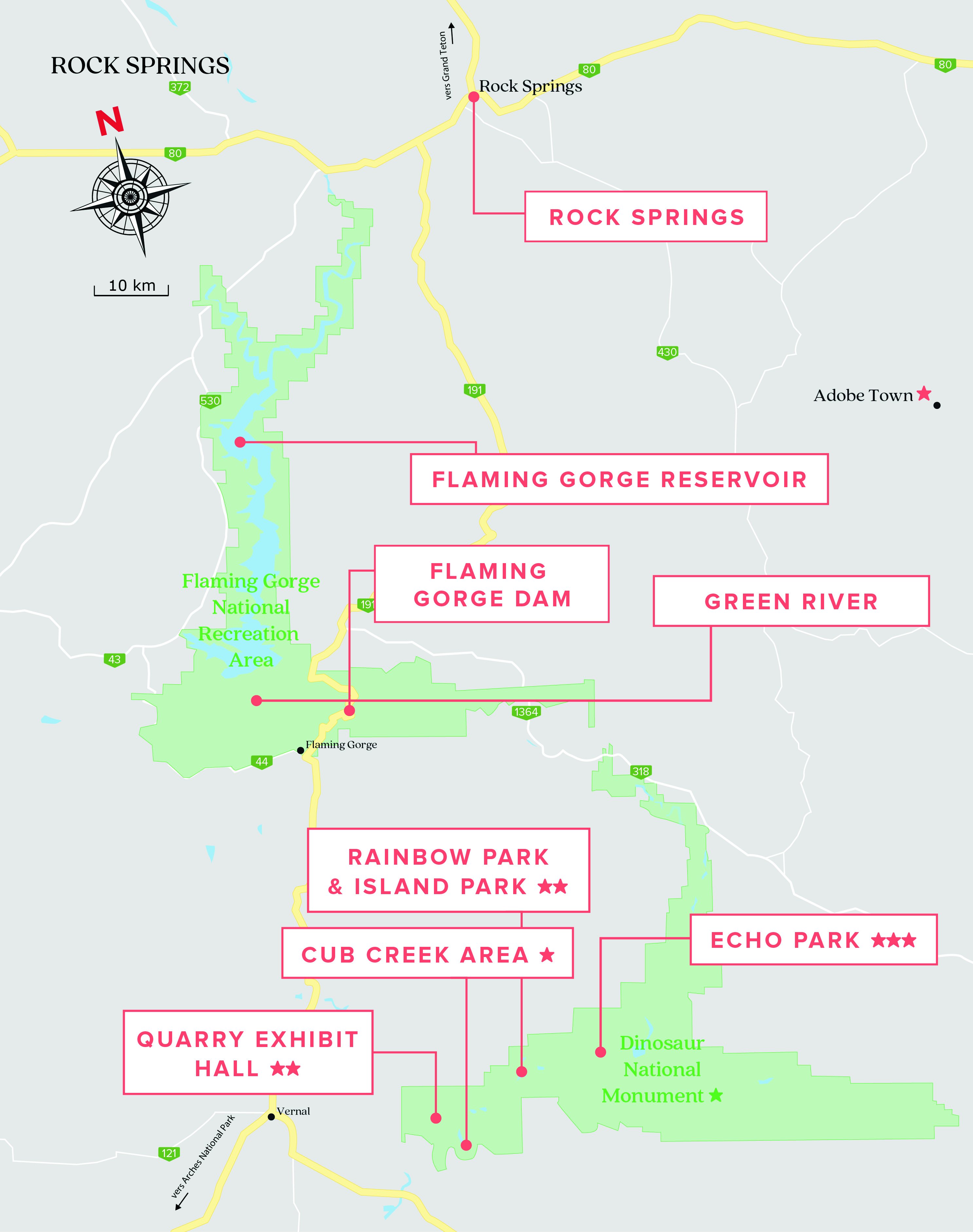 Rock Springs Travel Guide 2023 | Free PDF book to print